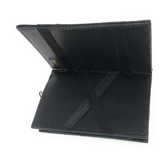The Wonder Wallet | Accessories | Nwt The Wonder Wallet Black Leather ...